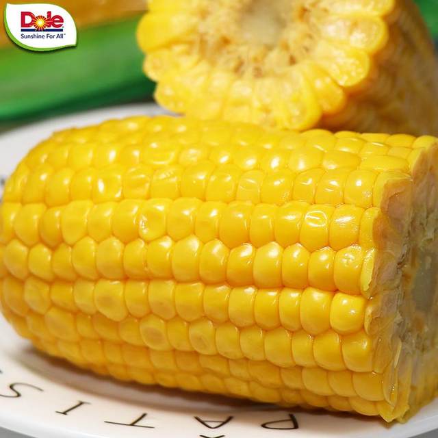 Dole Fruit Sweet Corn on the Cob 8 bags vacuum packaged ready to eat ...