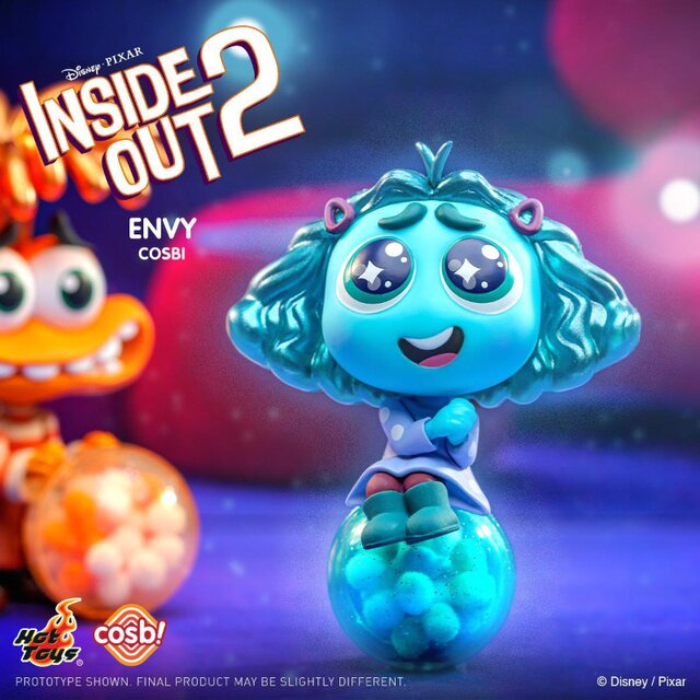 Genuine HotToys Inside Out 2 Blind Box Movie Sad, Happy, Furious ...