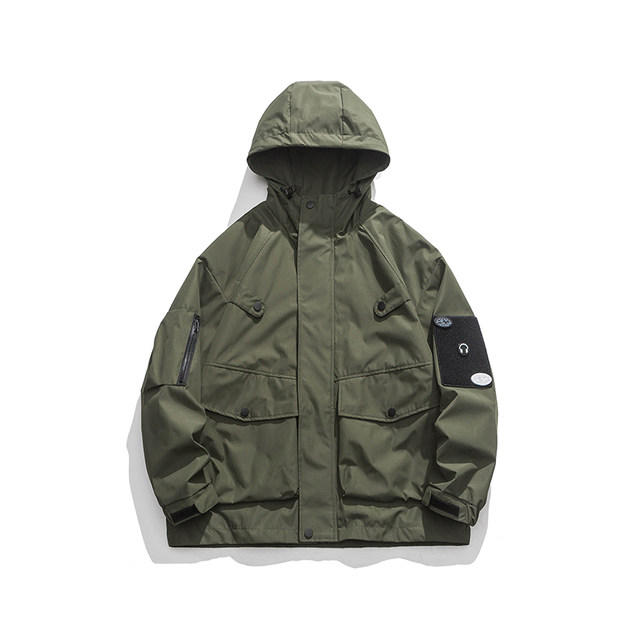 Spring and Autumn Outdoor Shock Clothes Men's Work Jacket Large Size ...