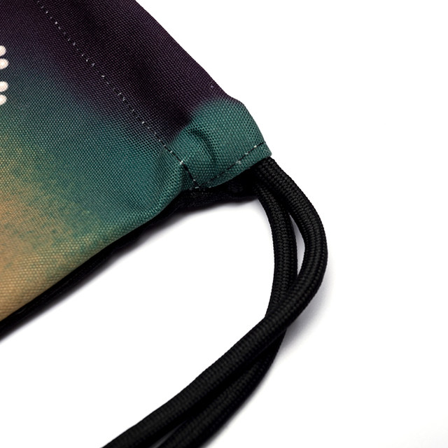 National trend canvas drawstring backpack, cotton drawstring pocket ...