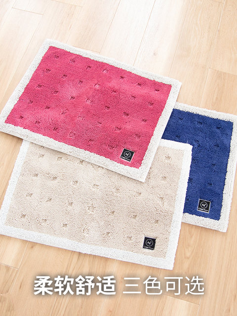 OKA Japanese-style bathroom non-slip floor mats, water-absorbent and ...