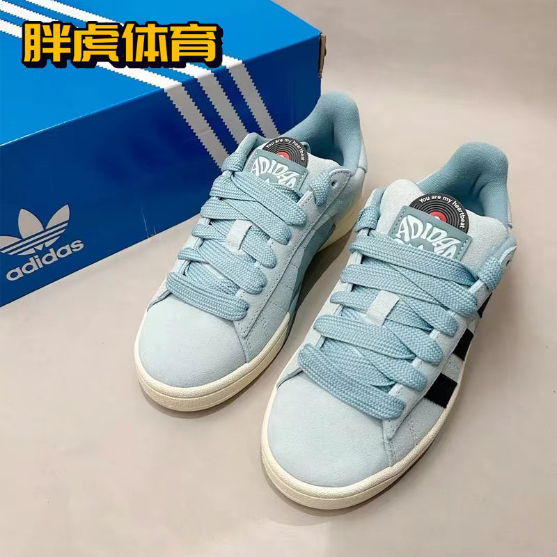 AdidasCampus00S blue and black retro bread shoes for men and women ...