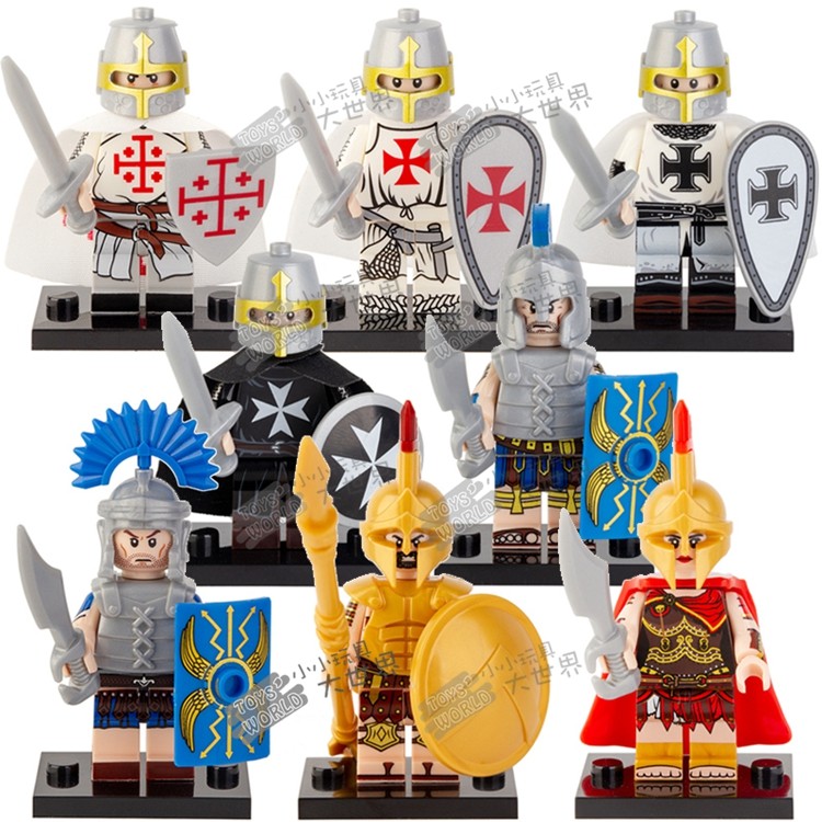 Compatible with LEGO X0316 Medieval Roman Soldier Spartan Warrior ...