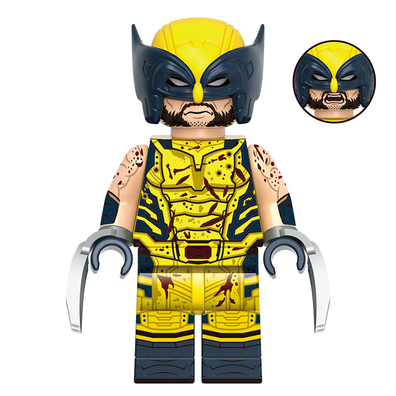 Compatible with LEGO Deadpool and Wolverine Gambit X23 Erica third ...