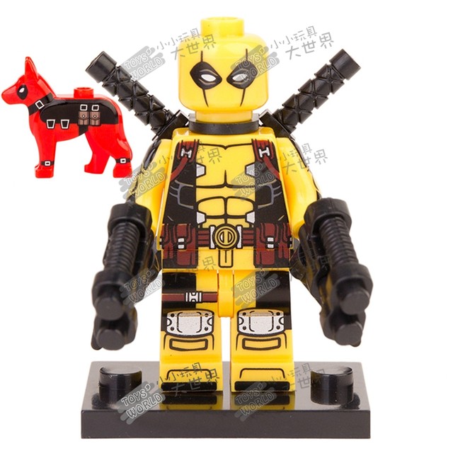 Reunion 4 Super Hero KT1030 Deadpool Deadpool assembled building blocks