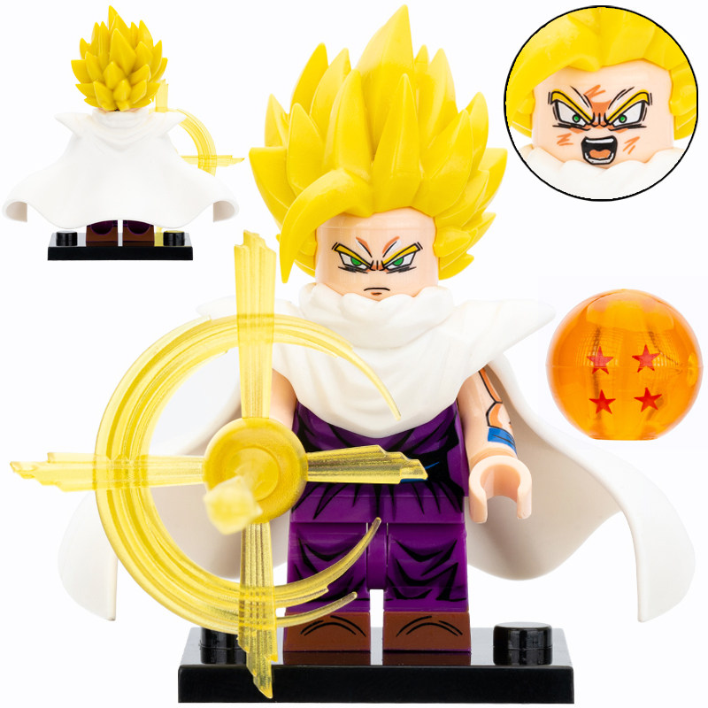 Compatible with LEGO Dragon Ball Sun Wukong Gohan Krillin android third ...