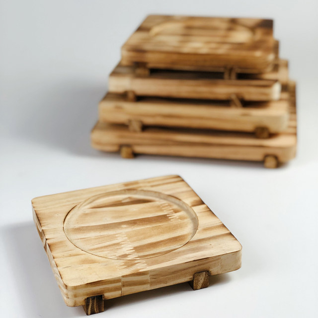 Boil of tea wood pads outdoor carbon furnace insulation pads cushion ...