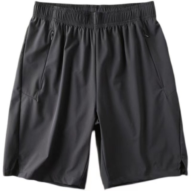 Men's sports shorts with zipper pocket, trendy outdoor summer quick ...