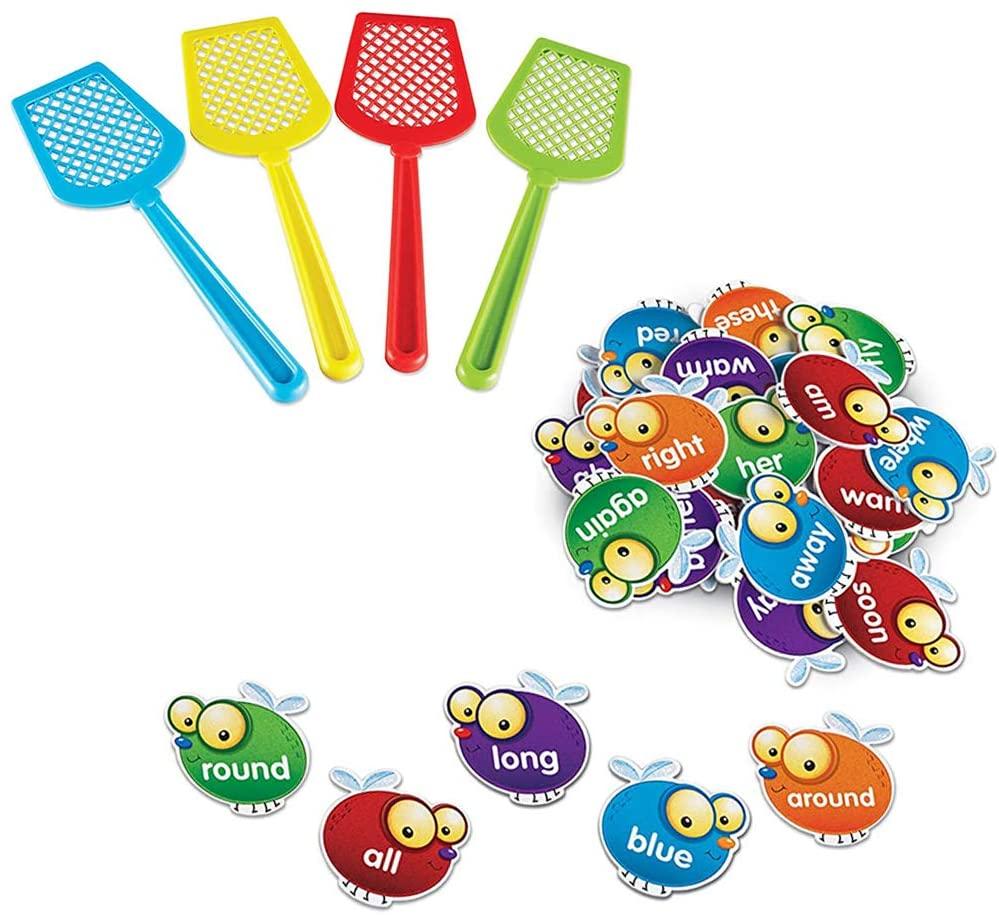 English Board Game Sight Words - High-Frequency Words Fly Swatter Word ...