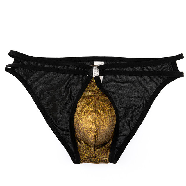 Sexy Hollow-Out Briefs, Bright-Colored Underwear for Men, Fashionable ...