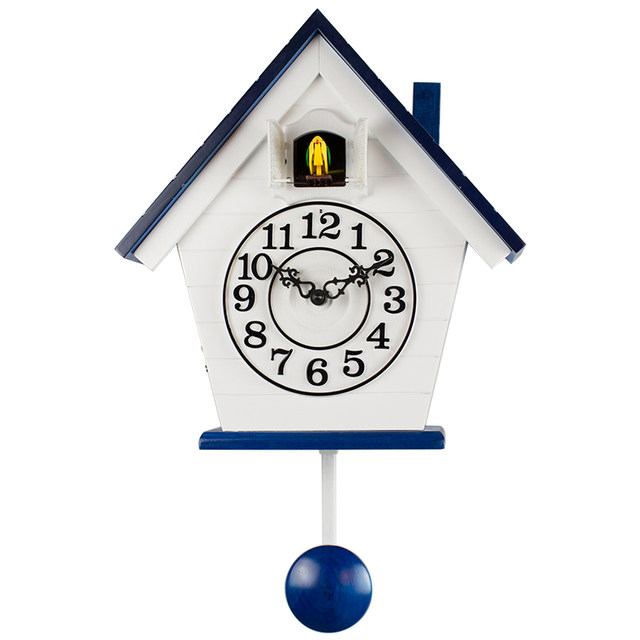European-style simple cuckoo clock living room cuckoo clock pastoral ...