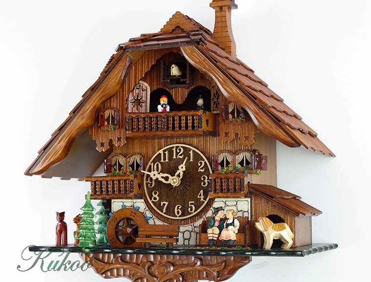 Couple models cuckoo clock cuckoo wall clock European-style Chinese ...