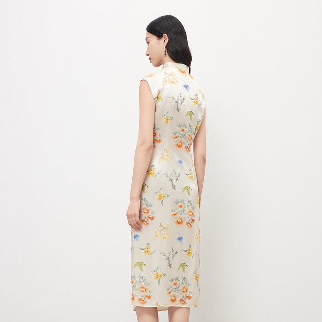 The same style as the mall naivee Naive 24 autumn new silk mulberry ...