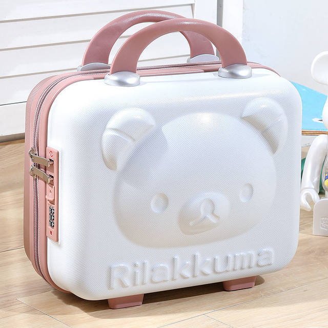 Children's cute suitcase storage box suitcase small lightweight boy and ...