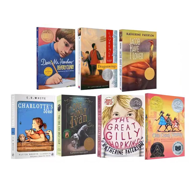 English original Newber Children's Literature Award work collection ...