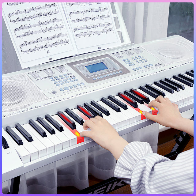 Meike smart electronic keyboard 61 keys for adults, children and ...