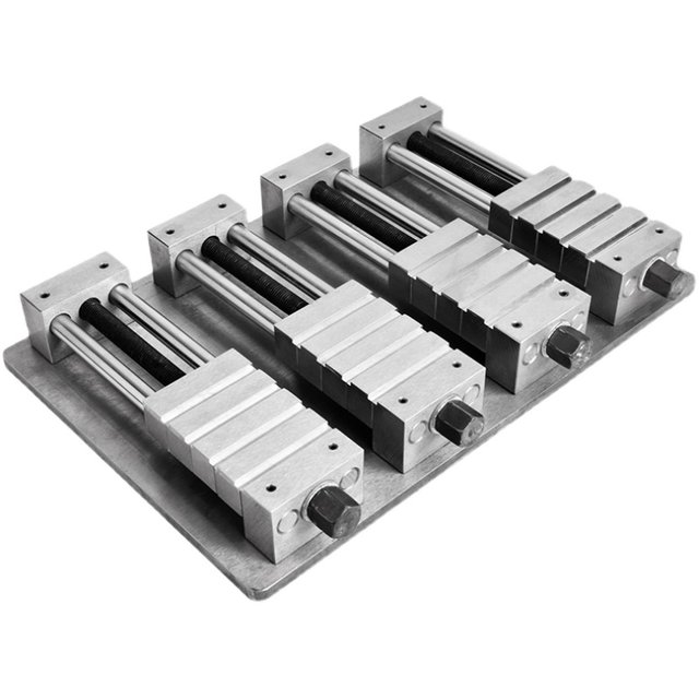 Computer gong copper male fixture cnc multi-station fixture batcher ...