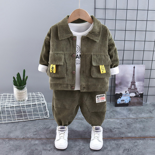 Baby boy spring clothing set 0 to 1 year old 2 boy baby children's ...