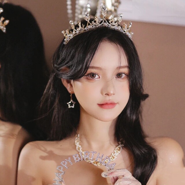 Bride Baroque Crown Korean Luxury Ghost Headwear Get Queen Princess Crown Wedding Accessories