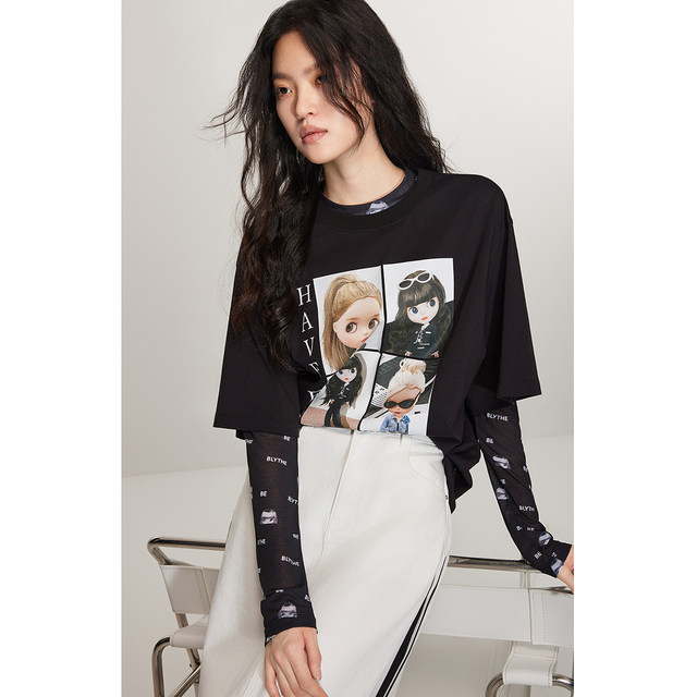 ochirly/Blythe Xiaobu series ochirly pure Xinjiang long-staple cotton ...