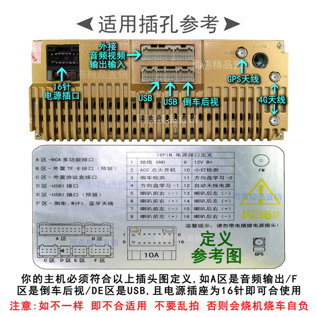 Zhang Xun Android large screen navigation 20p audio output reversing ...