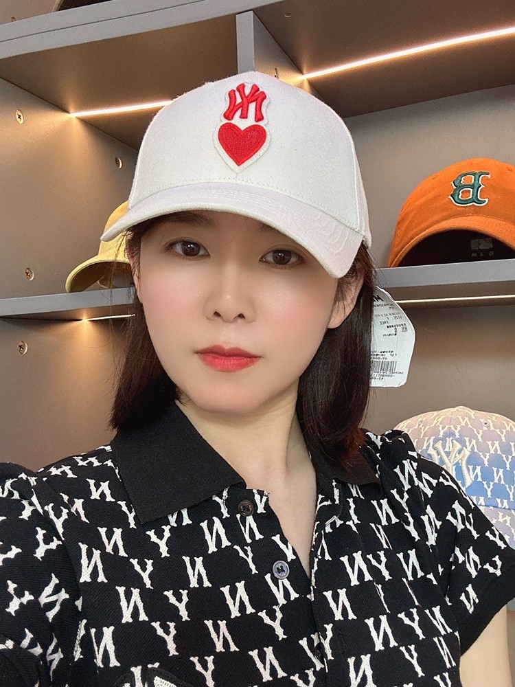 Korean genuine MLB hat Men and women couples love baseball cap ...