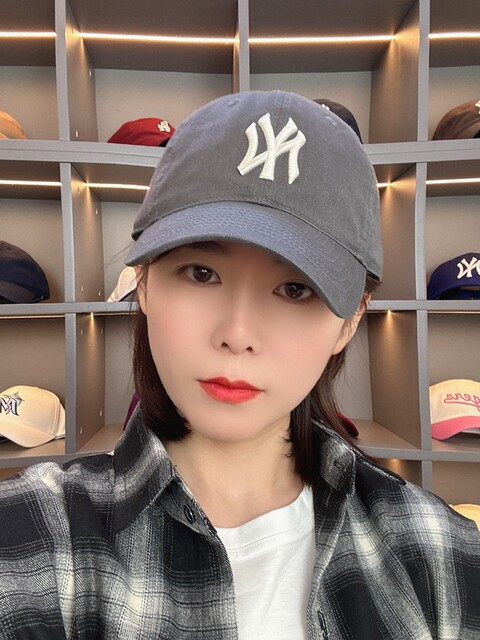 MLB baseball cap CP66 soft top large label NY hat Korea purchasing ...