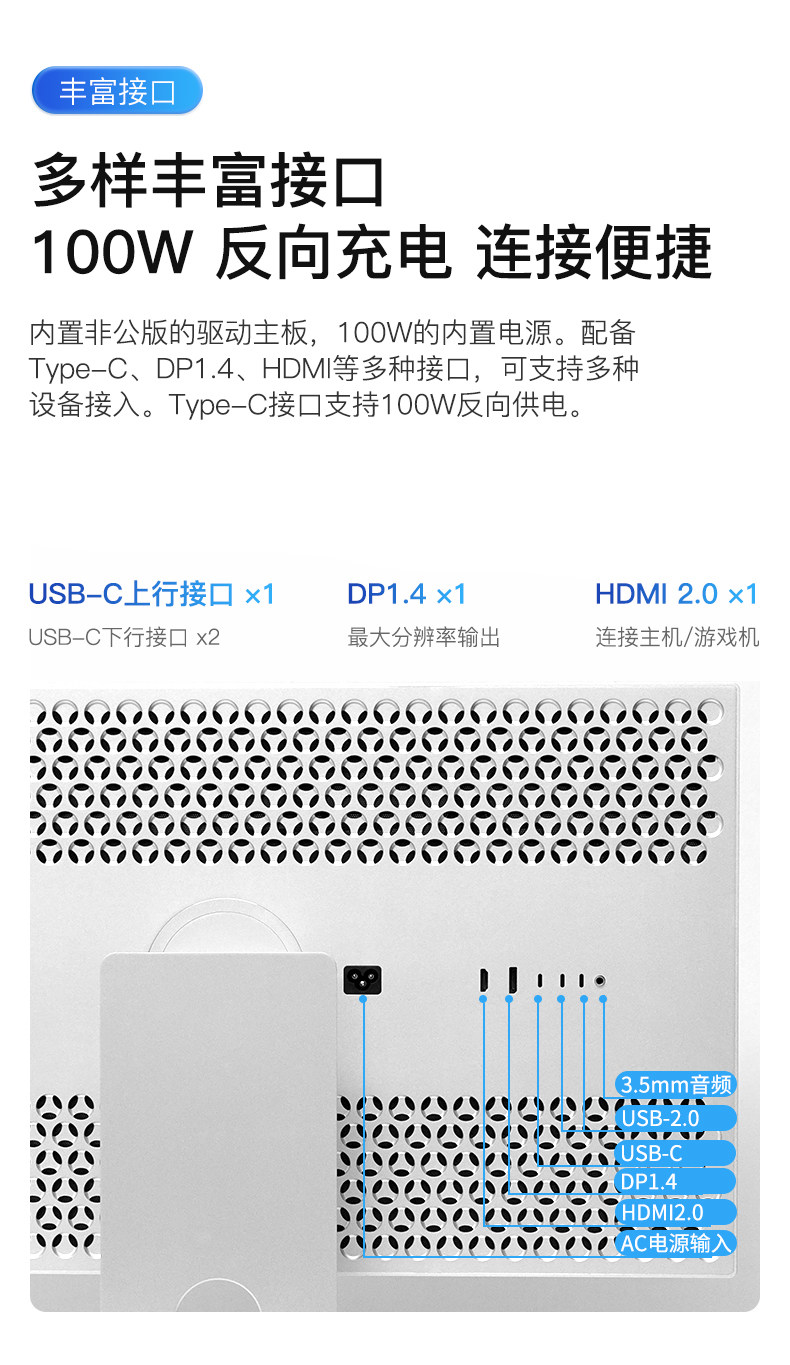 Kuycon 27-Inch 4K Display | Retina Mirror Photography Computer | 100W ...