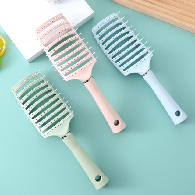 Comb for fluffy hair, large curved comb for ribs, women's special long ...