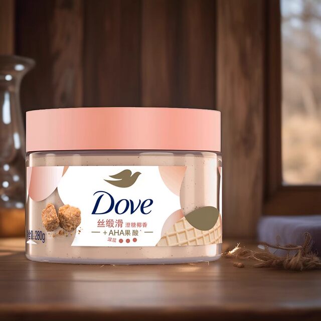 Dove Sugar Coconut Scrub Pomegranate Seed Ice Cream Whole Body ...