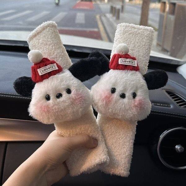 Cute little handkerchief car with shoulder pads anti-stranglehold ...