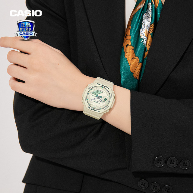 Casio watch female gshock unisex farmhouse oak popular green waterproof ...