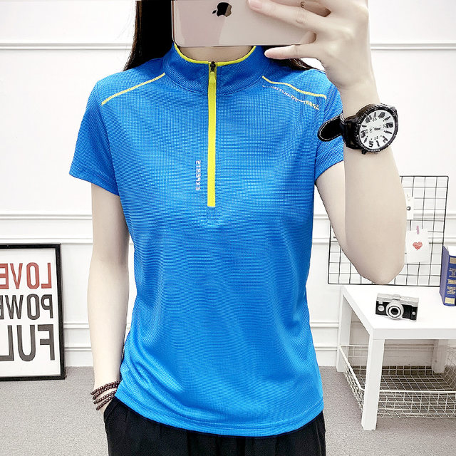 Outdoor quick-drying clothing women's short-sleeved T-shirt summer ...