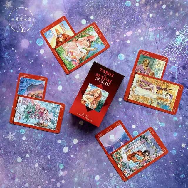 New Tarot of Sexual Magic luo card tower 78 cards