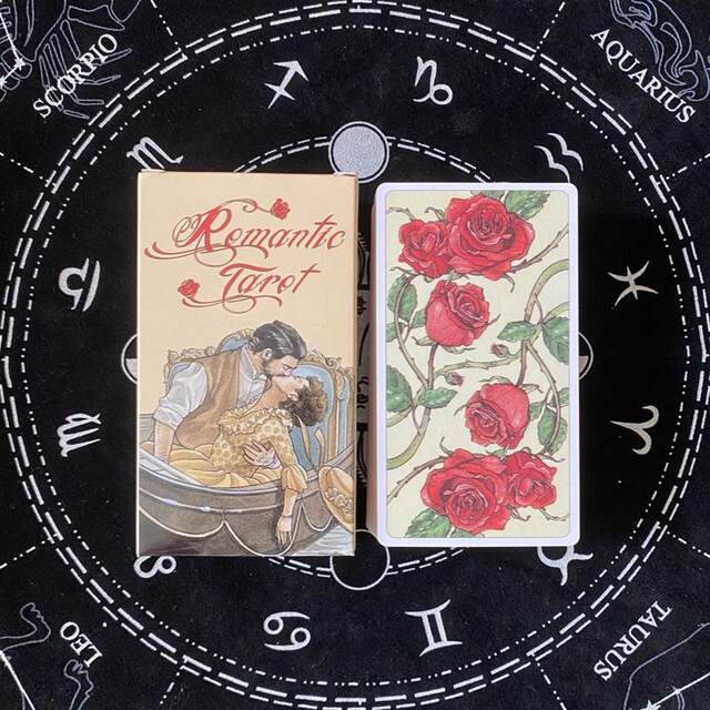 Romantic kaRomanticTarot board game card tower ta Luo card tower screw ...