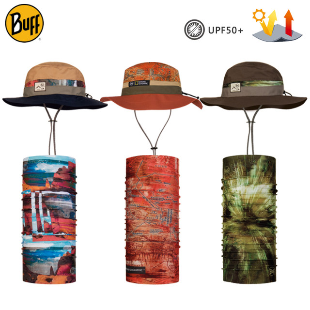 Spanish Buff travel hiking hat breathable fishing hat sun protection ...