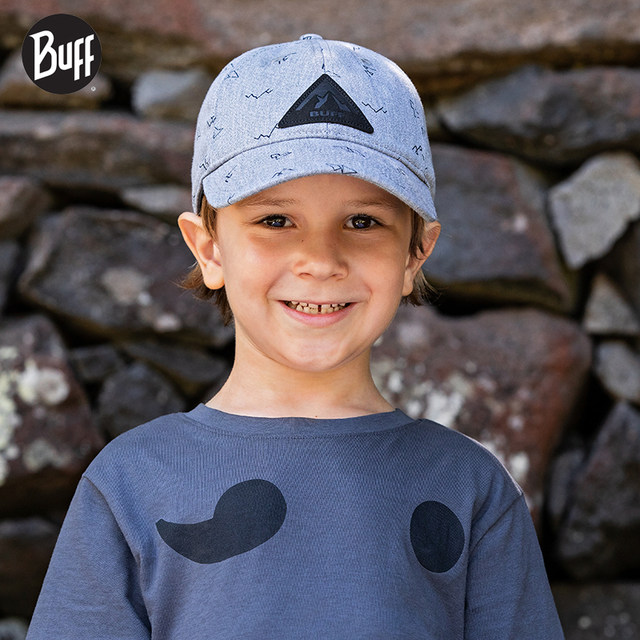 Spanish buff children's anti-UV hat fashionable casual running ...