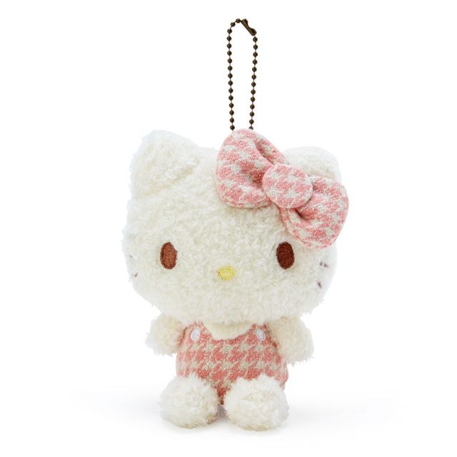 Japanese hellokitty genuine sweet plaid Hello Kitty kt cat doll doll ...