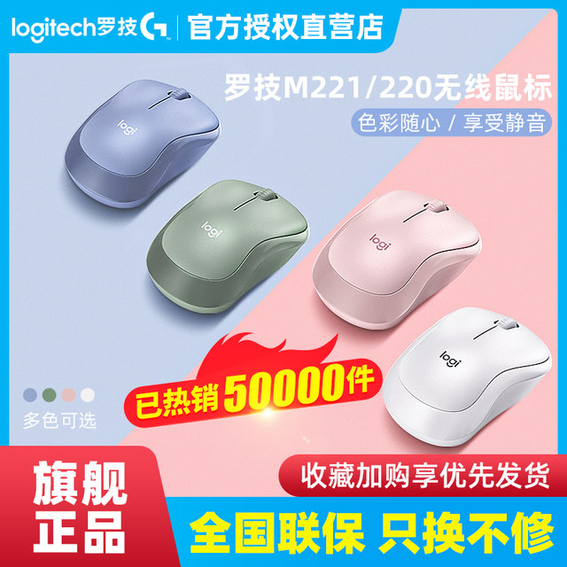 National Logitech M221 Silent Wireless Mouse Laptop Boys and Girls ...