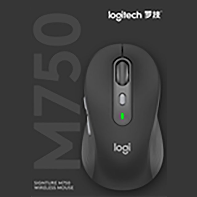 Logitech Select Series M750 Silent Wireless Mouse Bluetooth Size Hand ...