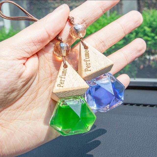 Car perfume aromatherapy pendant car pendant long-lasting light ...