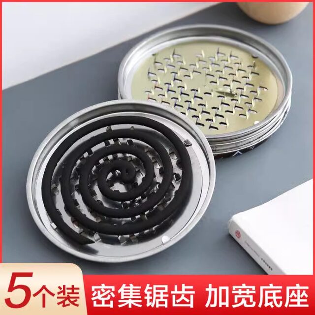 Classic mosquito-repellent incense tray enlarged and thickened fire ...