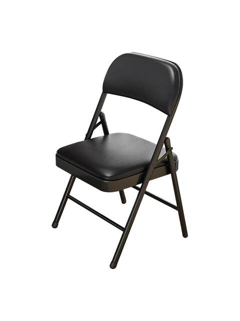 Outdoor stall barber chair folding chair leather face household simple ...