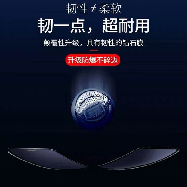 Feel suitable for Apple 16 anti-peeping tempered glass film iphone15promax dustproof net16 full ...