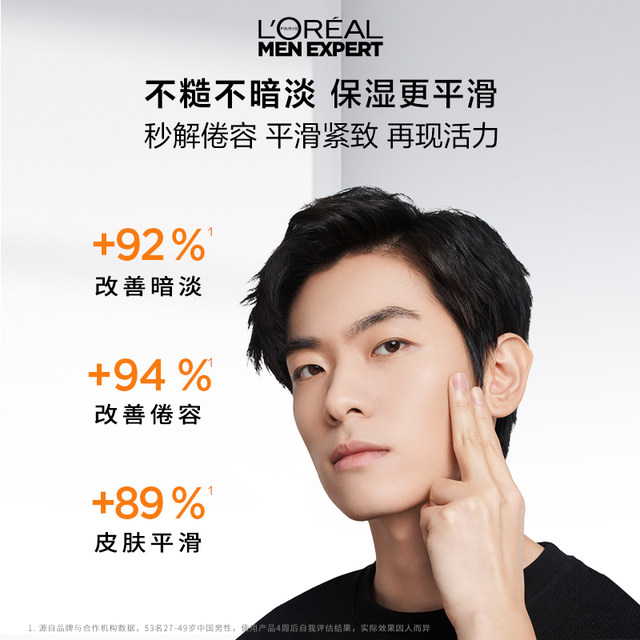 L'Oreal Men's Powerful Awakening Face Cream Hydrating Moisturizing ...