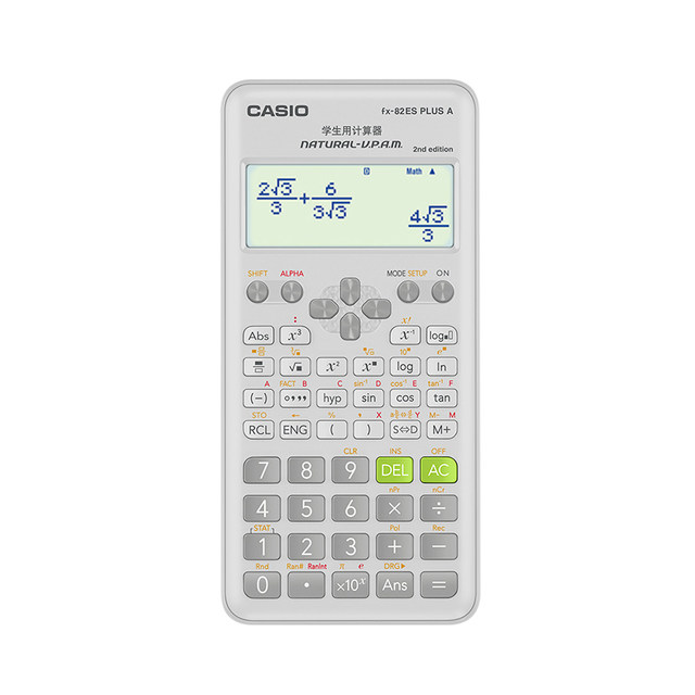 Casio FX-82ESPLUSA scientific function calculator financial management ...