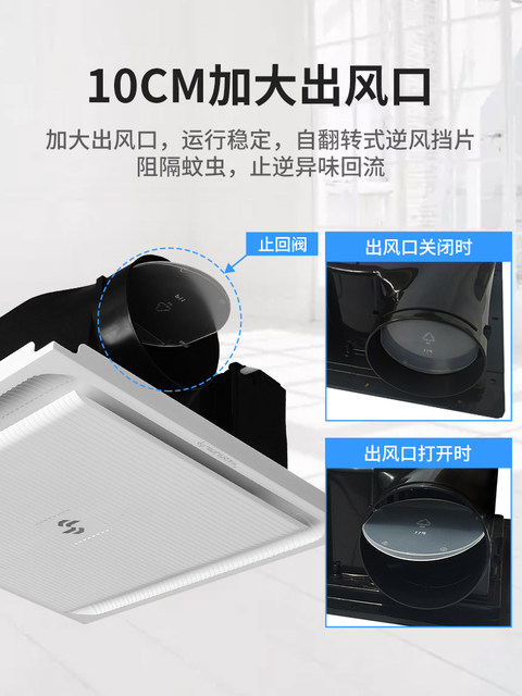 Jinling aluminum gusset exhaust fan integrated ceiling ventilation fan ...