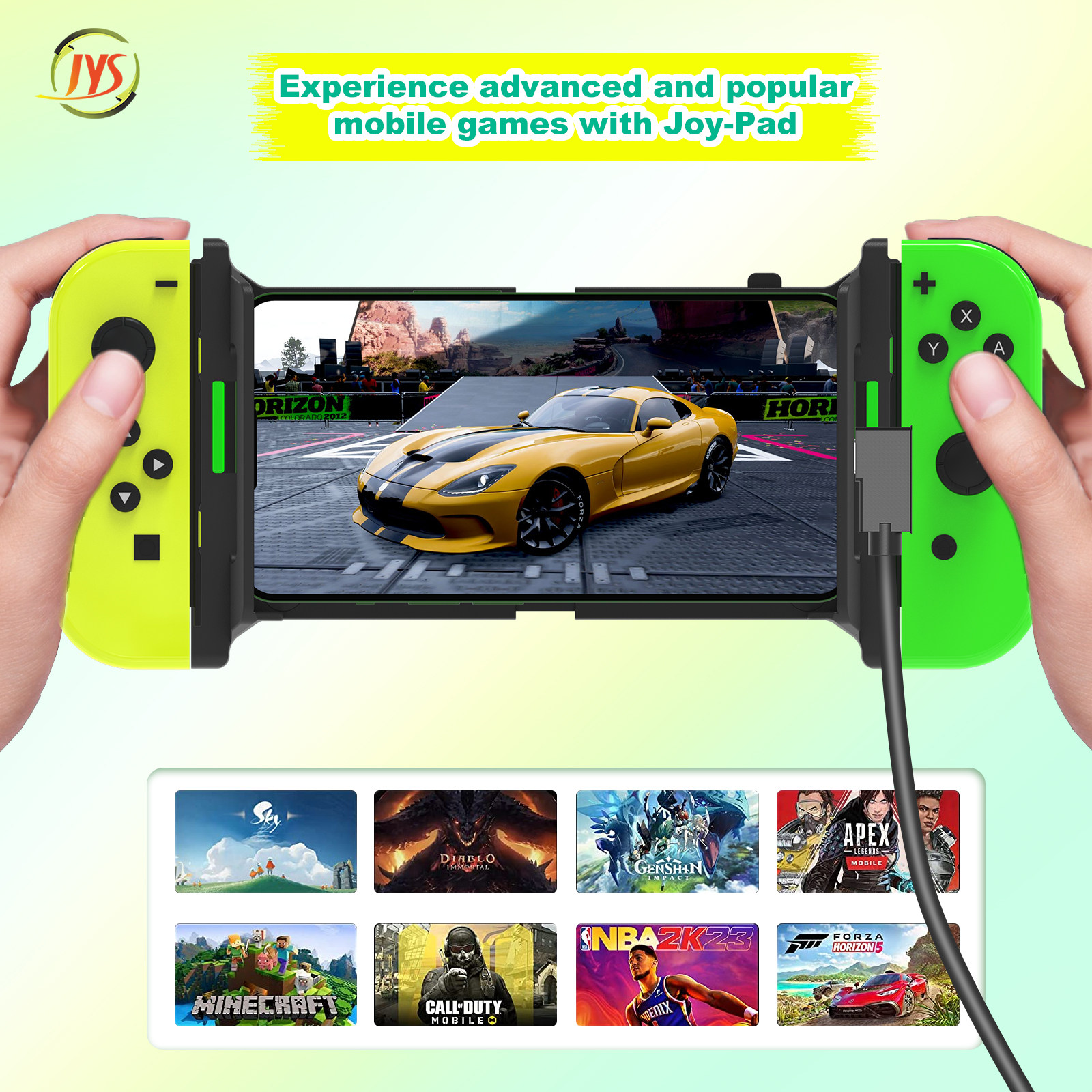 JYS genuine Switch handle mobile phone holder NS OLED left and right handle holder supports ...