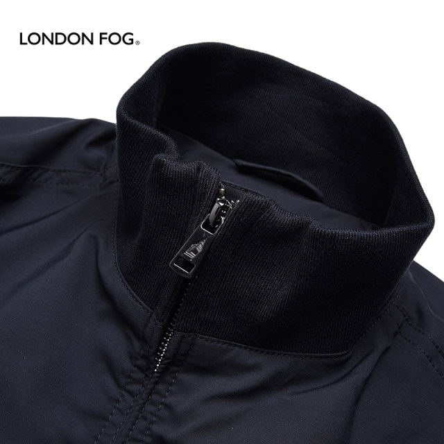 London Fog Jacket Men's Jacket Men's Stand Collar Autumn Short Business ...