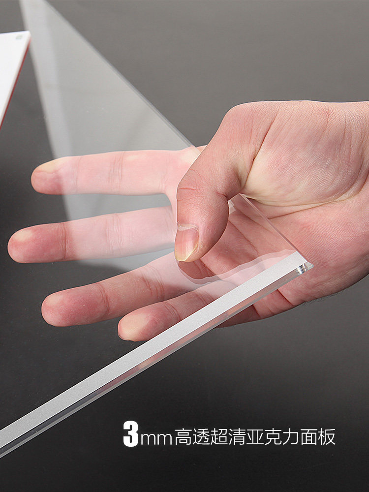 Billboard Transparent Acrylic Display Board Wall-Mounted A4 Patent ...